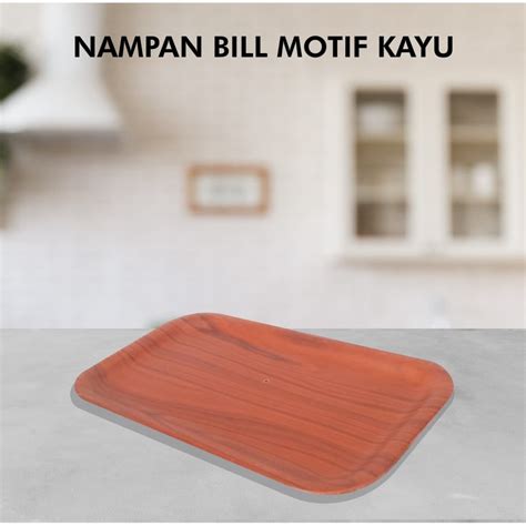 Jual VULCAN 9009 Nampan Kecil 23 6cm X 13 5cm Coklat Bill Kayu