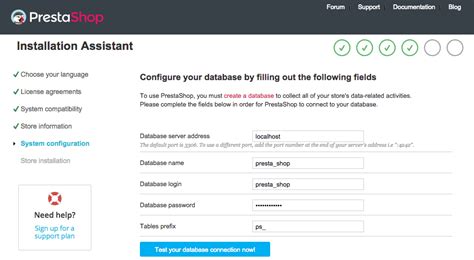 PrestaShop1 6 Manual Installation