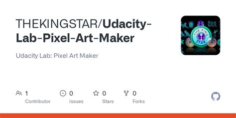 Github Thekingstarudacity Lab Pixel Art Maker Udacity Lab Pixel Art Maker