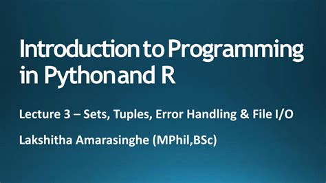 Solution Lecture Sets Tuples Error Handling File Studypool