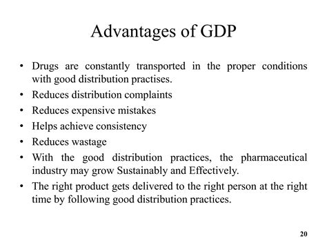 Good Distribution Practices Pptx