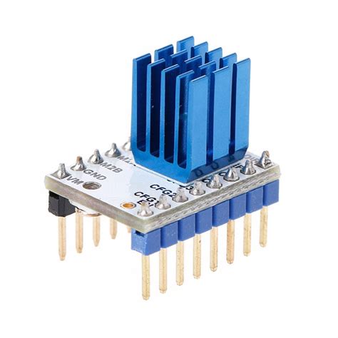 Stepstick Mks Tmc2100 V1 3 Stepper Motor Driver 3d Printer Heatsink Reprap Auscom Computers