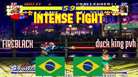 FT Rbff FIREBLACK BR Vs Duck King Pvh BR Real Bout Fatal Fury Rbff Fightcade Feb