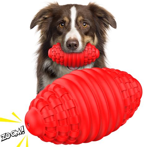 Hesland Dog Chew Toys Squeaky Durable For Large And Medium Breed Teeth