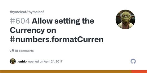 allow setting the currency on numbers formatcurrency · issue 604