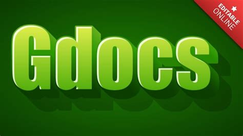 Gdocs Gerador De Efeitos De Estilo De Texto