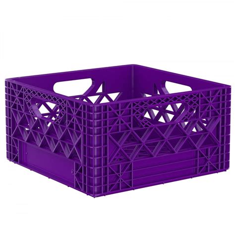 Heavy Duty Mini Super Crates 8 Pack 14 5x14 5x7 5 Farmplast