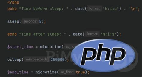 Pausing A Script In Php Using Sleep Or Usleep Pi My Life Up