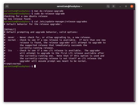 How To Upgrade Ubuntu From Command Line Terminal