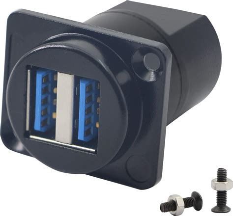 Amazon PENGLIN 2PCS USB 3 0 Panel Mount Connector USB Right Angle