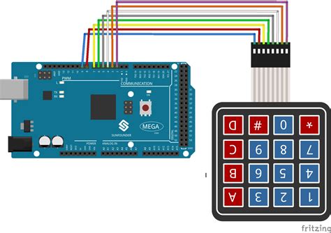 Keypad SunFounder Vincent Kit For Arduino Documentation