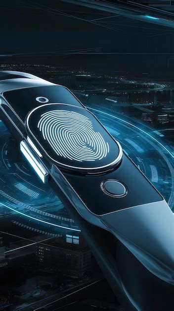 Ai Biometric Technology Fingerprint Cyber Security Premium Ai