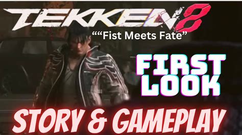 Tekken 8 Jin Vs Kazuya Story Mode First Look And Gameplay Youtube