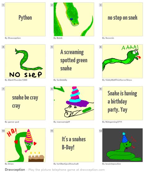 Python Drawception