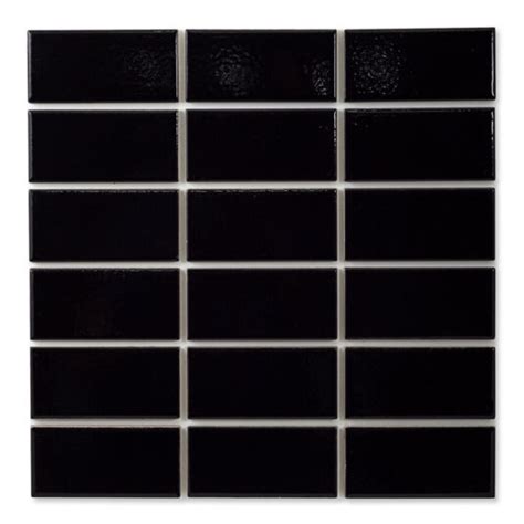 Pastilha Cerâmica Black Mate 5x10 Strufaldi