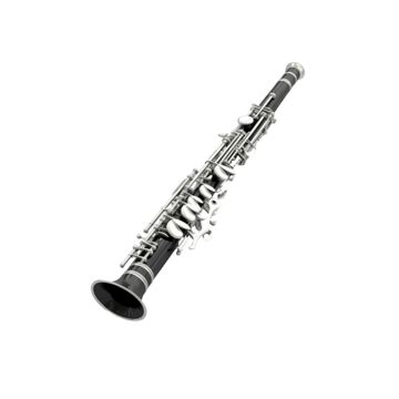 3d Clarinet Object 3d Clarinet Music PNG Transparent Image And