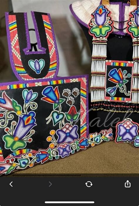 Pin By T On Beadwork And Regalia Native American Beadwork Native Beadwork Bead Work