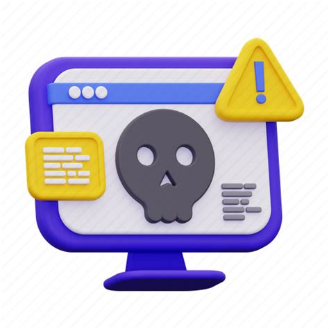 Malware Bug Virus Cyber Antivirus Hacker Insect 3d Illustration
