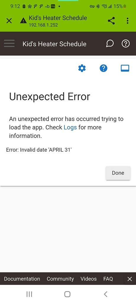 Required Expression Between 2 Dates Error All Things Rule Machine Hubitat