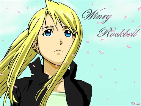 Fullmetal Alchemist Winry Rockbell Anime