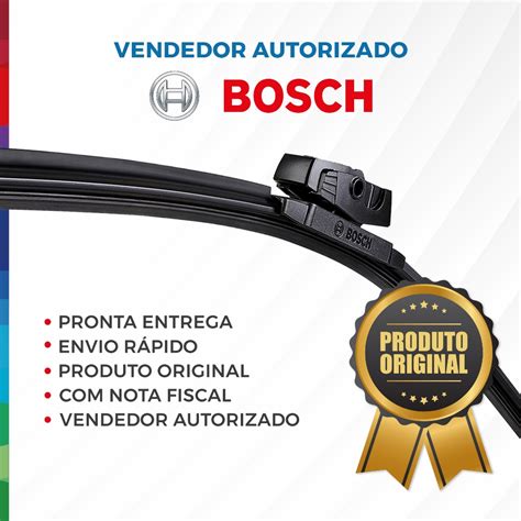 Palheta Unitária Limpador de Parabrisa Aerofit Multiclip Original Bosch