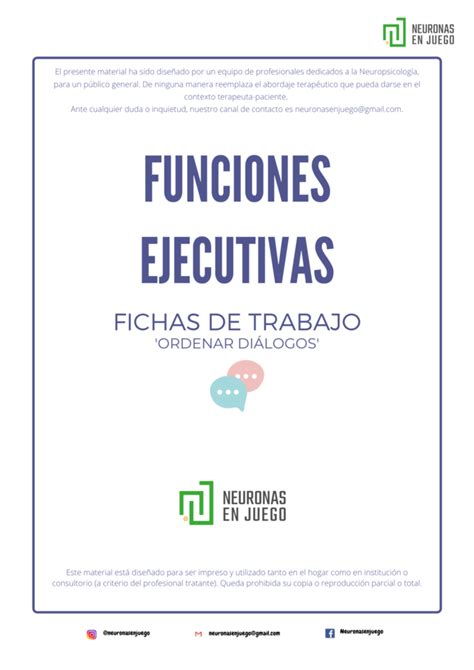 Comprar Funciones Ejecutivas En Neuronas En Juego