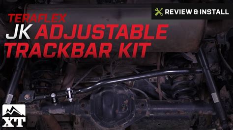 Jeep Wrangler Teraflex JK Adjustable Trackbar Kit 0 6 Lift 2007 2017
