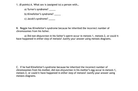 solved 1 8 points a what sex is assigned to a person