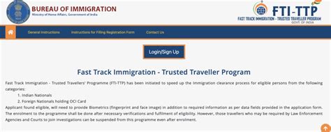 Fast Track Immigration Trusted Traveller