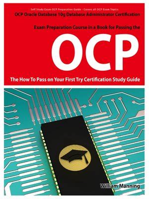 Oracle Database G Database Administrator OCP Certification Exam Preparation Course In A Book