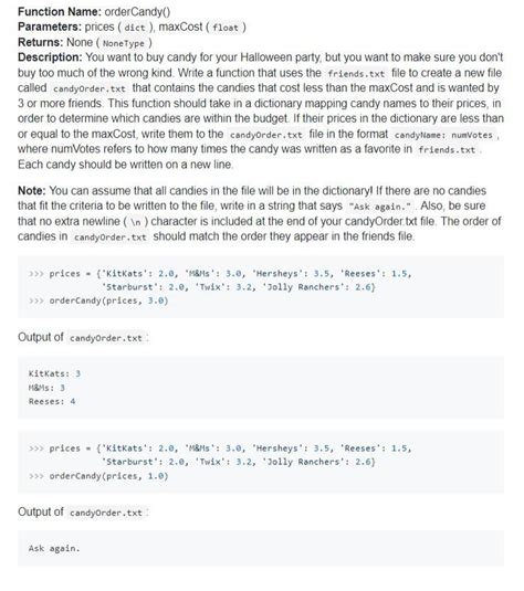 Solved You Will Be Working With Data From A File Containing Chegg Com