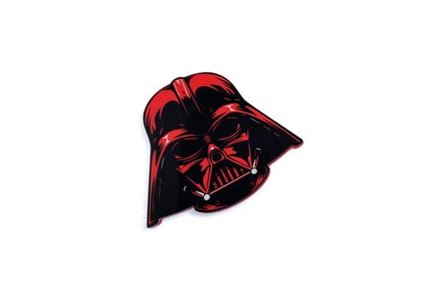 Vader Tailgate Trunk Rear Emblem With Vader Logo Decoinfabric