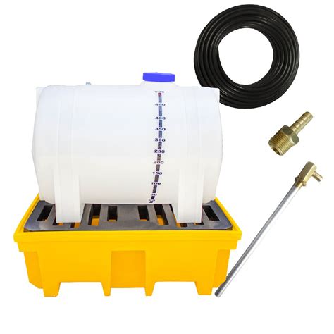 Tanque 500 Litros P Gerador Completo C Pescador E Mangueira Webplástico
