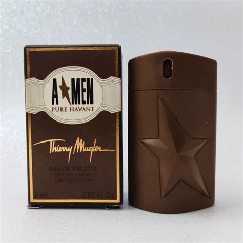 A Men Pure Havane By Thierry Mugler Eau De Toilette Edt 2 Ml Etsy