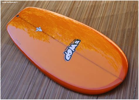Swop Surfboards Orange Mini Simmons
