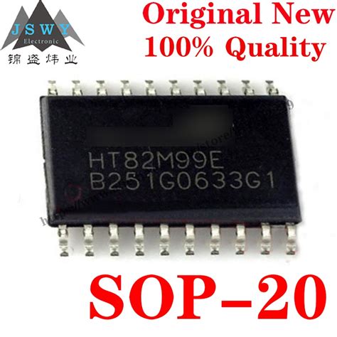 10~100 Pcs Ht82m99e Sop 20 Semiconductor Usb Mouse Encoder 8 Bit Otp Mcu Ic Chip With For Module