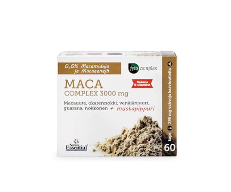 Maca Complex 3000 Finherb Verkkokauppa
