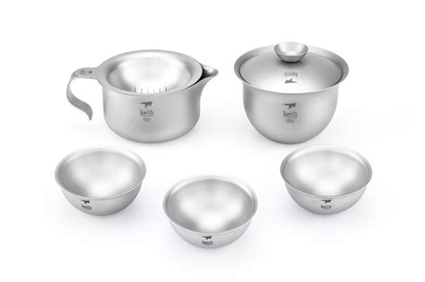 Ti Titanium Tea Set Keith