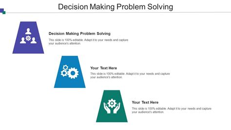 Decision Making Problem Solving Ppt Powerpoint Presentation Infographic