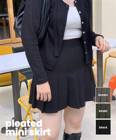 55 99 L 플리츠 미니스커트 가을테니스스커트 미니플리츠스커트 치마바지 플리츠미니스커트 미니테니스스커트 빅사이즈테니스스커트