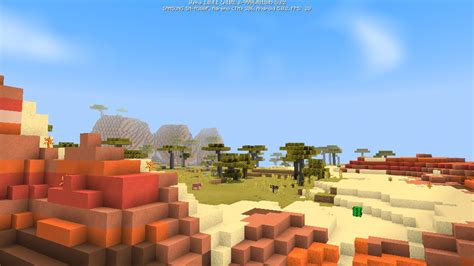 Сид на красную пустыню и деревню Minecraft Pocket Edition 1 0 4 1
