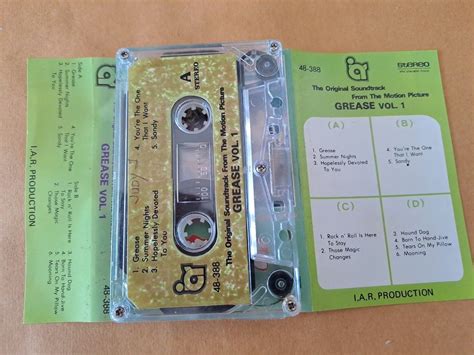 Greese Cassette Tape Hobbies Toys Music Media CDs DVDs On