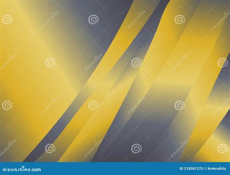 Grey And Yellow Gradient Diagonal Background Vector Graphic Stock