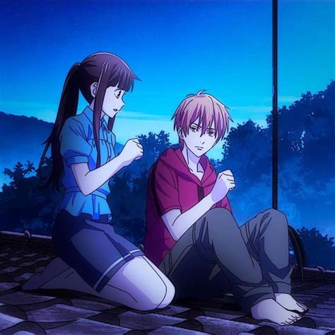 Kyo And Tohru Fruits Basket Anime Fruits Basket Fruits Basket Manga