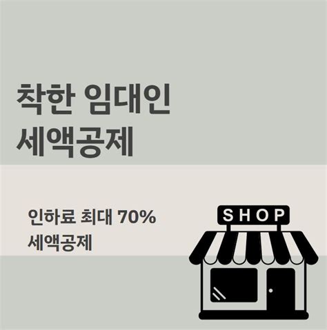 착한임대인 세액공제 대상 확대 신청요건과 방법 네이버 블로그