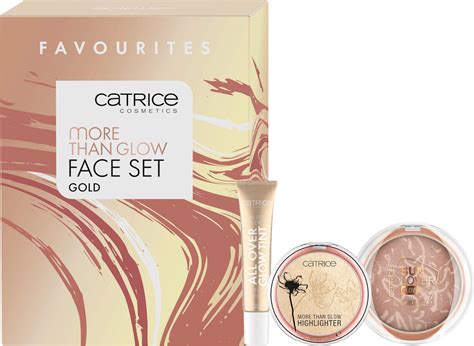 Catrice Geschenkset More Than Glow Face Gold 3tlg 1 St Dauerhaft