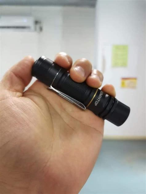 Tiniest Lep Flashlight Ever 😲 The Lumintop Thor Mini Prototype Run On Single 14500 Rflashlight