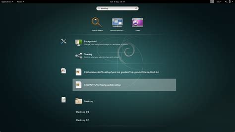 Debian How To Show Desktop Icons And Have Hovering View Of