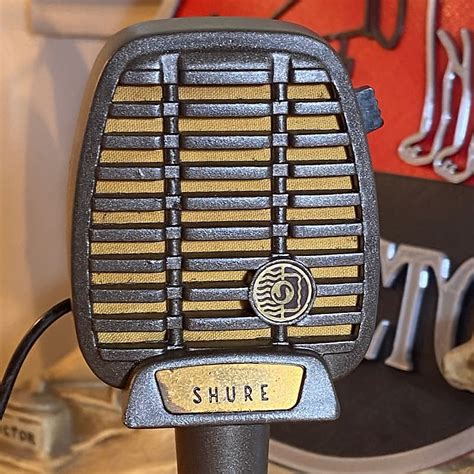 Vintage Shure 710s Soapbar Push To Talk Microphone Reverb