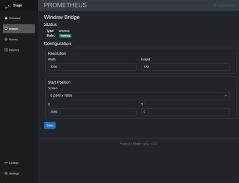 Configure Bridge Audectra Documentation